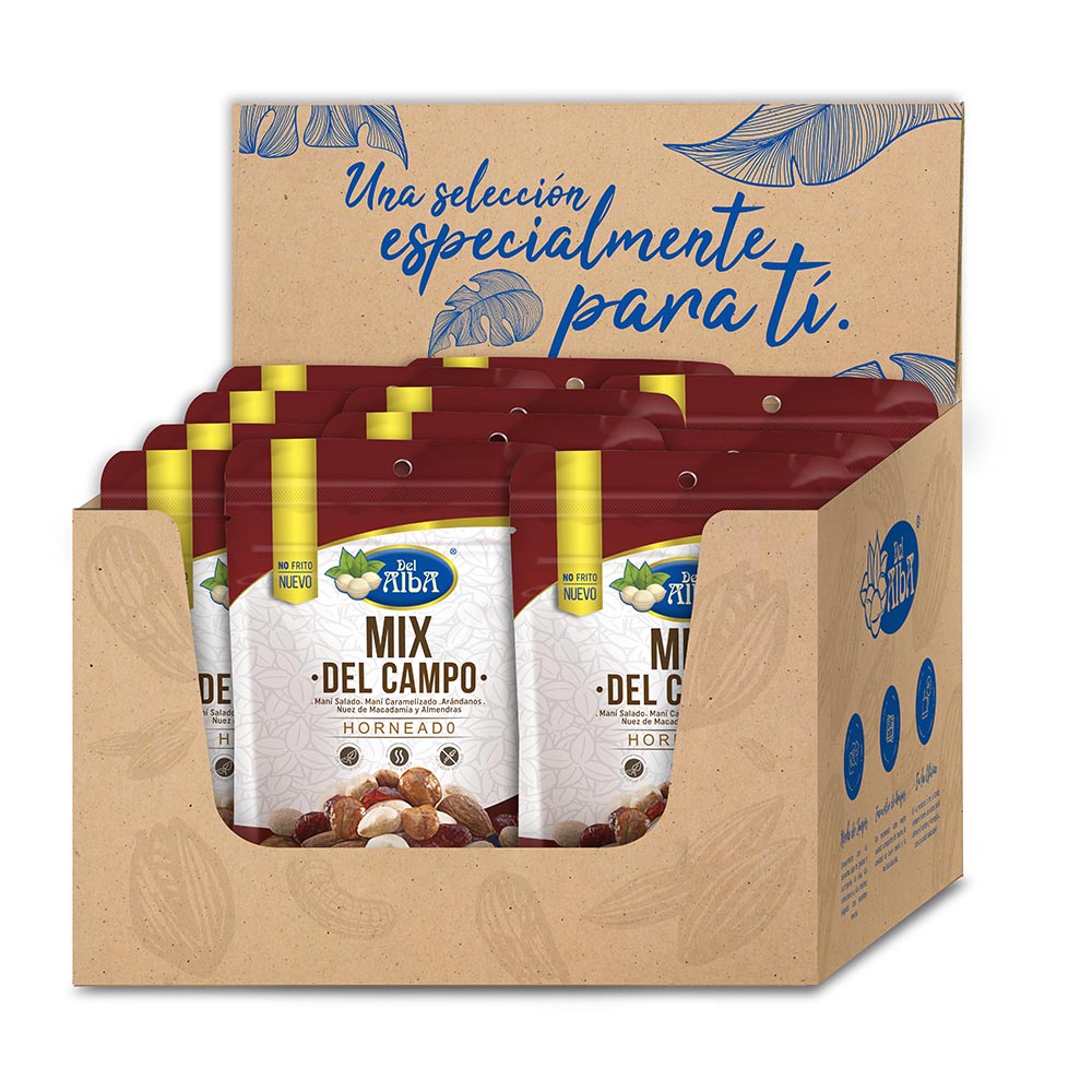 Mix del Campo x 140gr | Mezcla de frutos secos – Del Alba